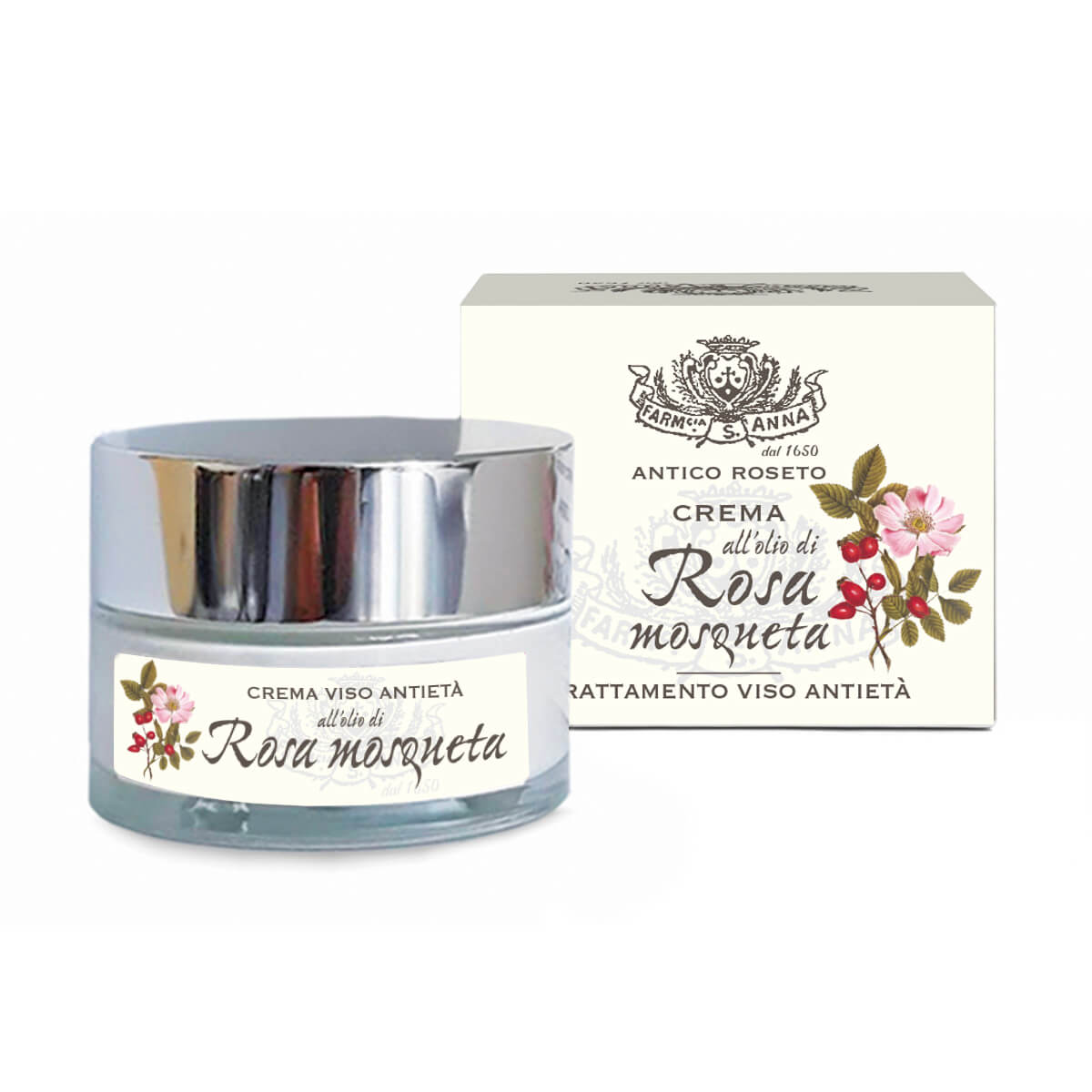 Talco alla Rosa | Antica Farmacia-Erboristeria S. Anna